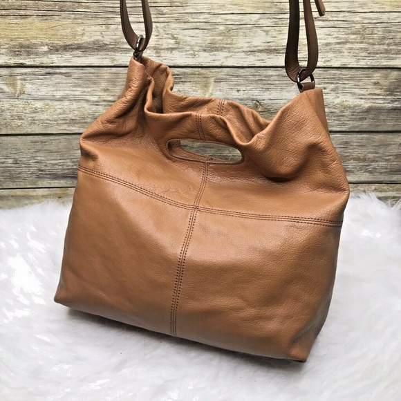 Barr + Barr New York | Bags | Barr Barr New York Tan Leather Shoulder ...